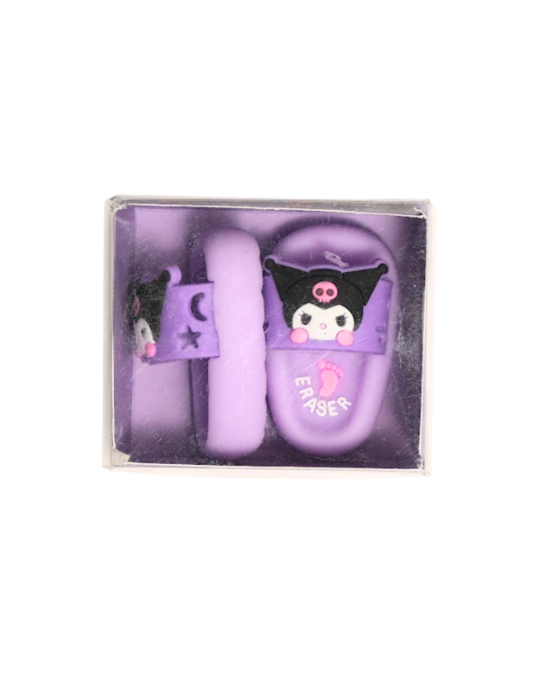 Kuromi slipper Eraser – Smarty Dots